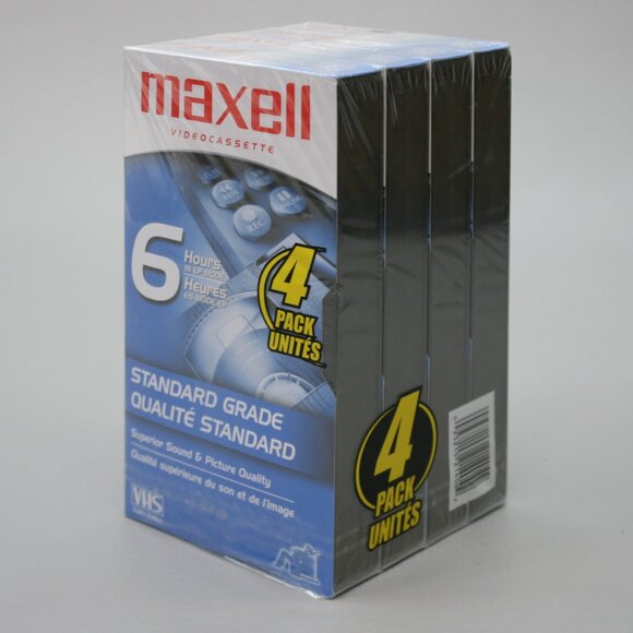 Maxell | Cameras, Photo & Video | Lot 4 Maxell T2 Standard Grade Vcr ...